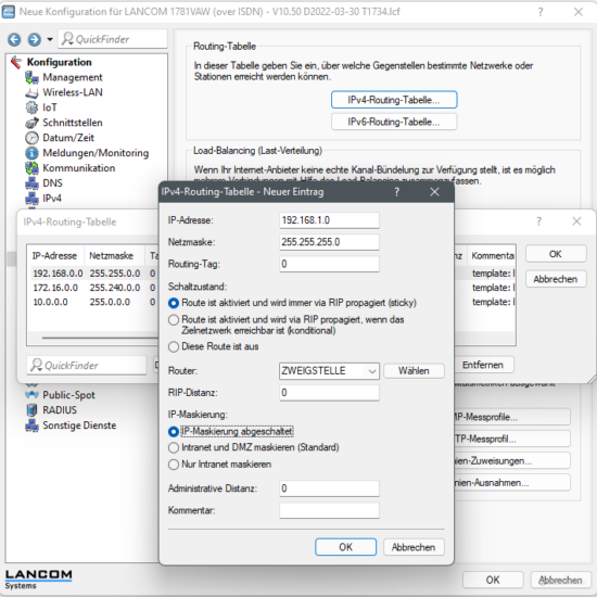 IPv4-Routing-Tabelle – Neuer Eintrag – deinNetzwerkFachmann.de